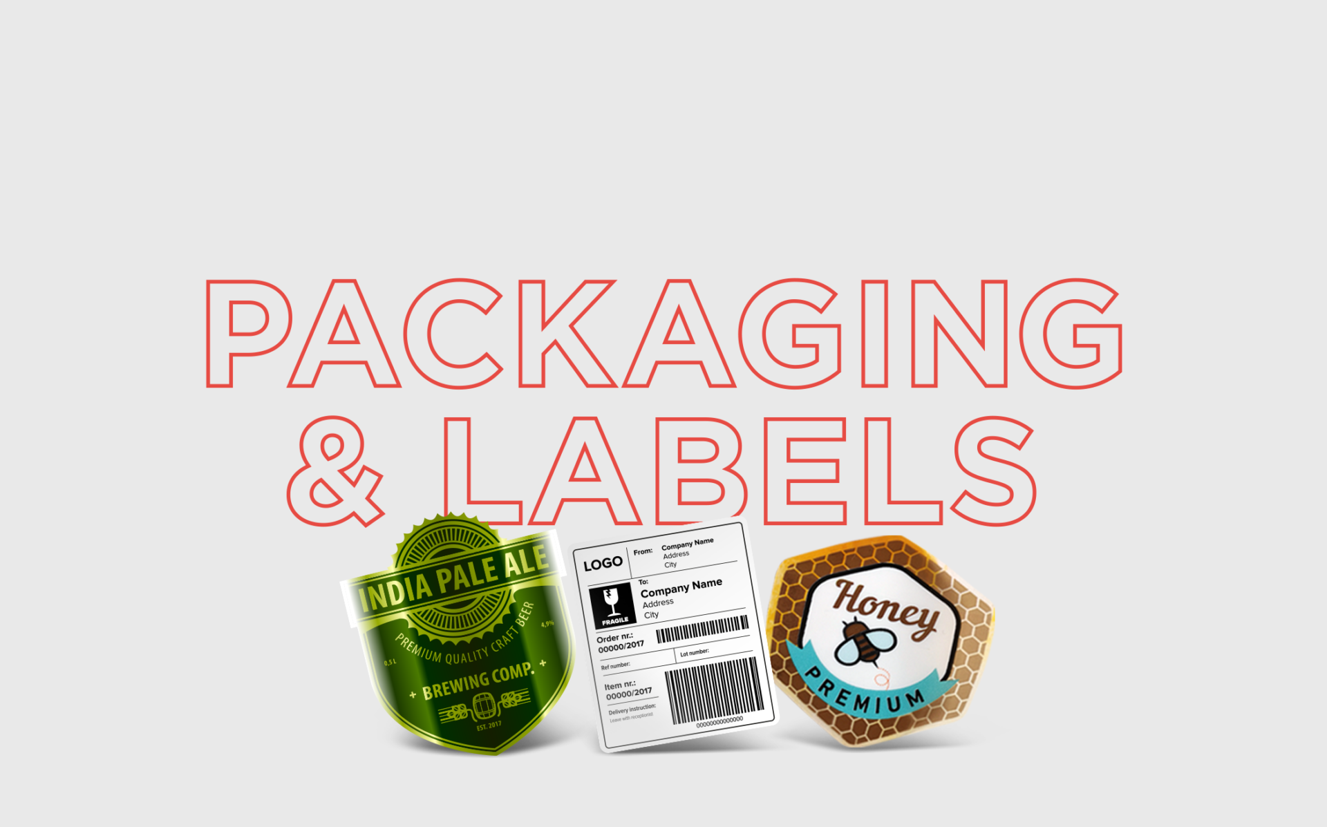 Professional Packaging and Labeling Services | PRINTitGO